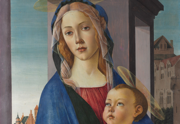 "Madonna and Child" by Alessandro Botticelli - Rocky Ruggiero