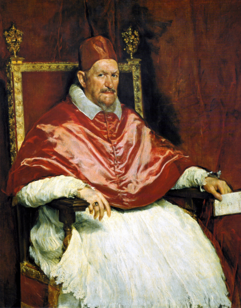 "Portrait of Pope Innocent X" by Diego Velázquez - Rocky Ruggiero
