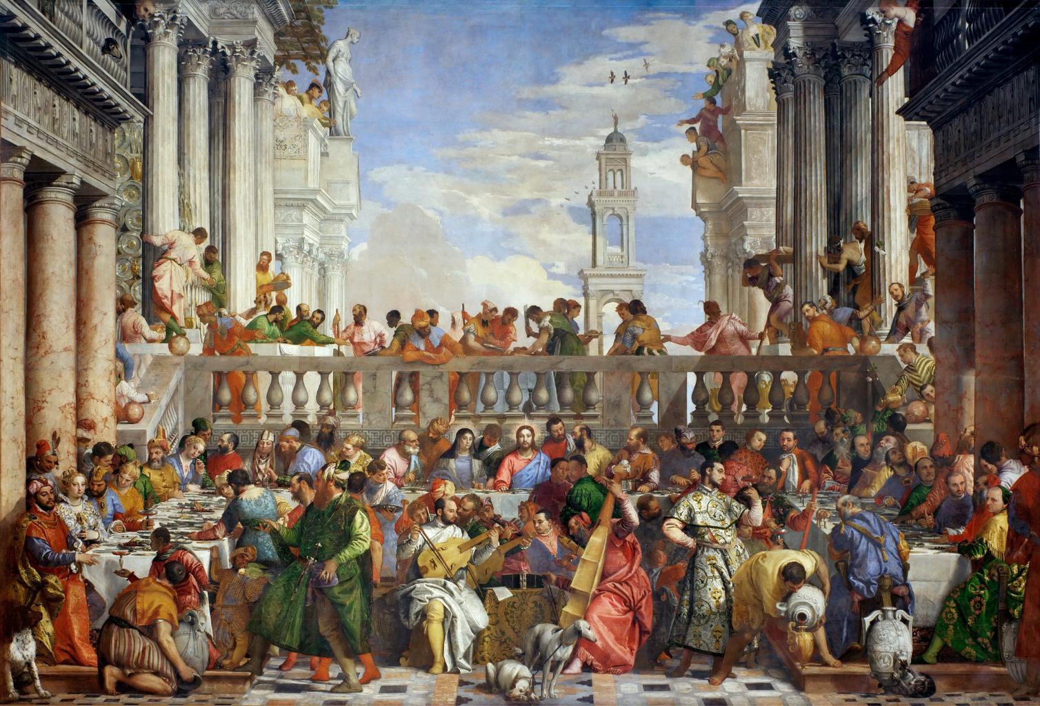 "The Wedding at Cana", Paolo Veronese - Rocky Ruggiero